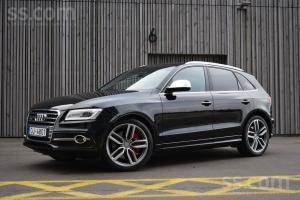 Melns Audi Q5 2015 Rīga, ar dzinēja tilpumu 3.00 L un nobraukumu 181 tūkst. km par 17990 €, foto  vietnē AUTOMOTO.COM.LV