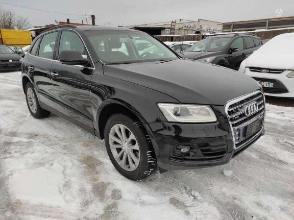Black Audi Q5 2015 in Panevezys, with an engine capacity of 1.97 L and mileage of 260 thousand km for 12900 €, photo 2 on AUTOMOTO.COM.LV
