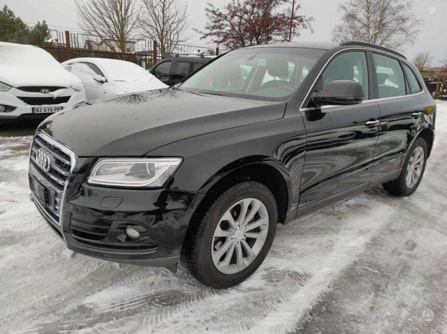 Melns Audi Q5 2015 Panevēža, ar dzinēja tilpumu 1.97 L un nobraukumu 260 tūkst. km par 12900 €, foto 5 vietnē AUTOMOTO.COM.LV