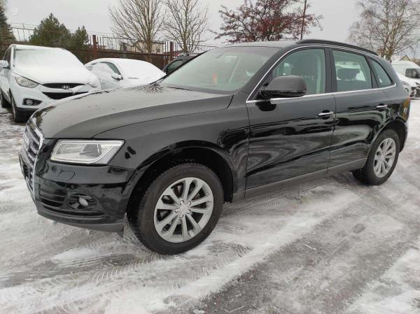 Black Audi Q5 2015 in Panevezys, with an engine capacity of 1.97 L and mileage of 260 thousand km for 12900 €, photo 6 on AUTOMOTO.COM.LV