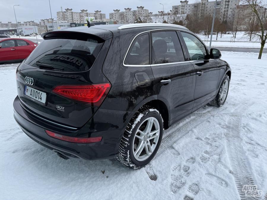 Melns Audi Q5 2015 Kauņa, ar dzinēja tilpumu 3.00 L un nobraukumu 211 tūkst. km par 11500 €, foto 4 vietnē AUTOMOTO.COM.LV