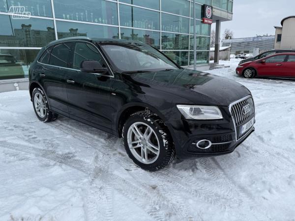 Black Audi Q5 2015 in Kaunas, with an engine capacity of 3.00 L and mileage of 211 thousand km for 11500 €, photo 6 on AUTOMOTO.COM.LV