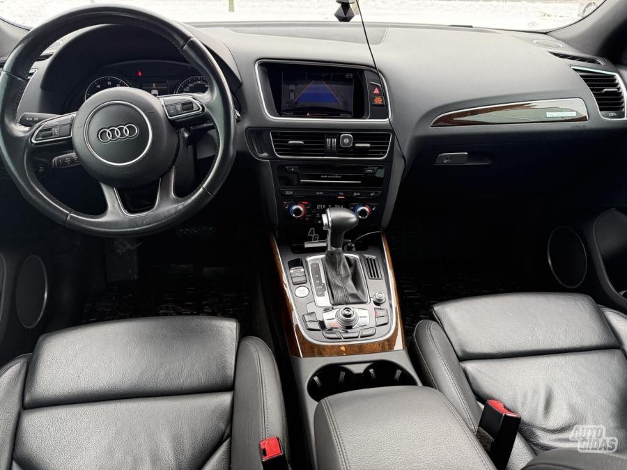 Melns Audi Q5 2015 Kauņa, ar dzinēja tilpumu 3.00 L un nobraukumu 211 tūkst. km par 11500 €, foto 7 vietnē AUTOMOTO.COM.LV