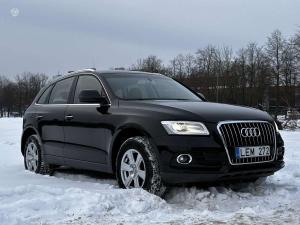Black Audi Q5 2015 in Klaipeda, with an engine capacity of 2.00 L and mileage of 389 thousand km for 10900 €, photo  on AUTOMOTO.COM.LV