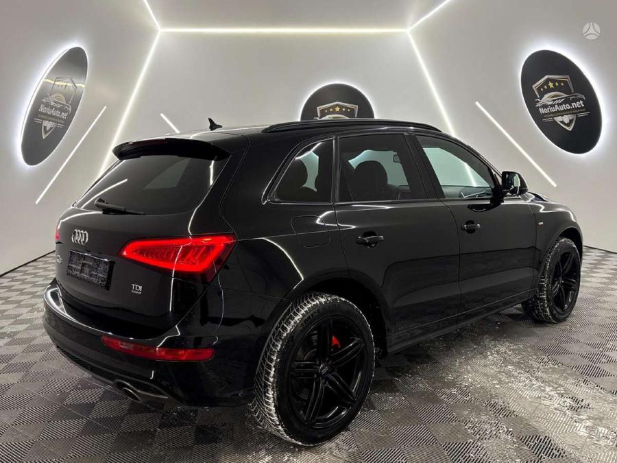 Black Audi Q5 2015 in Marijampole, with an engine capacity of 2.97 L and mileage of 223 thousand km for 14650 €, photo 35 on AUTOMOTO.COM.LV