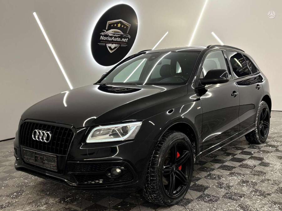 Black Audi Q5 2015 in Marijampole, with an engine capacity of 2.97 L and mileage of 223 thousand km for 14650 €, photo 37 on AUTOMOTO.COM.LV