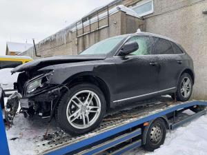 Black Audi Q5 2015 in Palanga, with an engine capacity of 1.98 L and mileage of 230 thousand km for 4999 €, photo 11 on AUTOMOTO.COM.LV