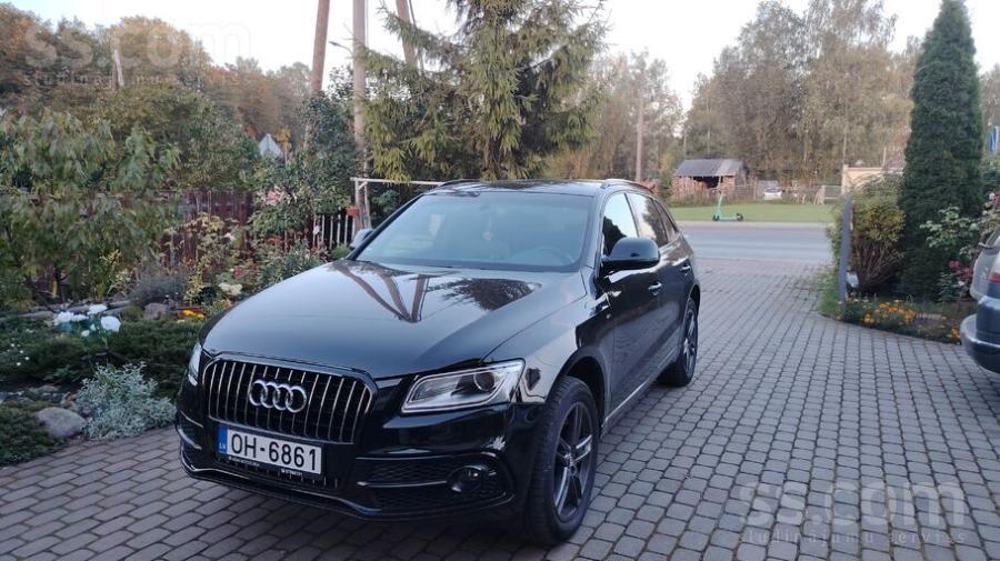 Melns Audi Q5 2015 Jelgava, ar dzinēja tilpumu 2.00 L un nobraukumu 163 tūkst. km par 15500 €, foto 3 vietnē AUTOMOTO.COM.LV