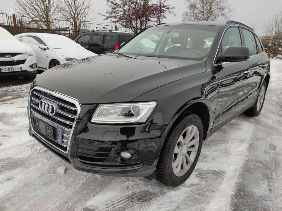 Black Audi Q5 2015 in Panevezys, with an engine capacity of 1.97 L and mileage of 260 thousand km for 12500 €, photo 5 on AUTOMOTO.COM.LV