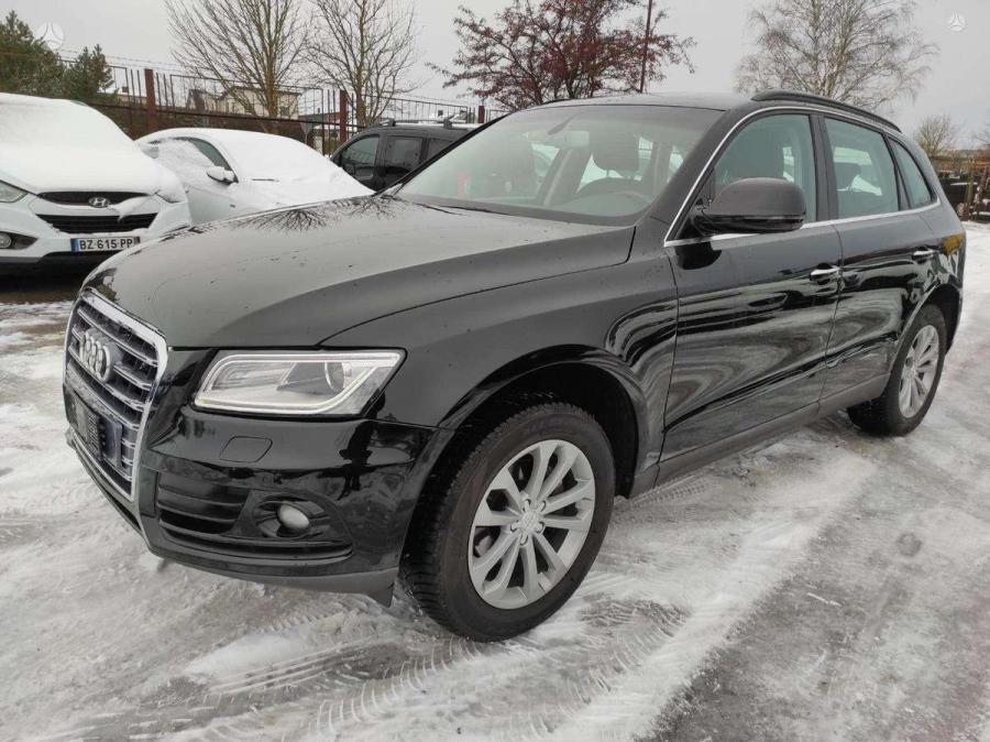 Black Audi Q5 2015 in Panevezys, with an engine capacity of 1.97 L and mileage of 260 thousand km for 12500 €, photo 6 on AUTOMOTO.COM.LV