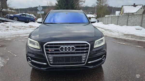 Black Audi Q5 2015 in Prienai, with an engine capacity of 2.97 L and mileage of 269 thousand km for 15600 €, photo 1 on AUTOMOTO.COM.LV