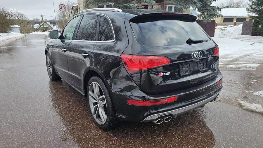 Black Audi Q5 2015 in Prienai, with an engine capacity of 2.97 L and mileage of 269 thousand km for 15600 €, photo 6 on AUTOMOTO.COM.LV