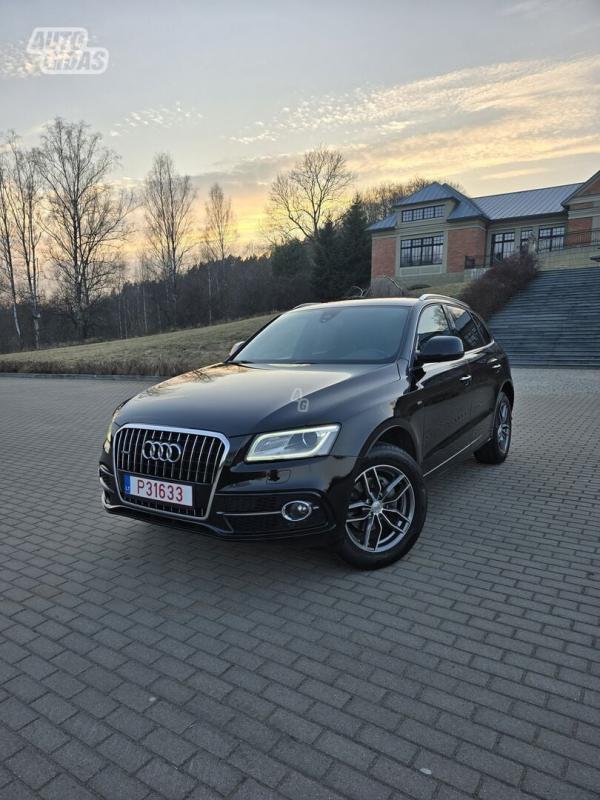 Melns Audi Q5 2015 Viļņa, ar dzinēja tilpumu 2.00 L un nobraukumu 225 tūkst. km par 14950 €, foto 1 vietnē AUTOMOTO.COM.LV