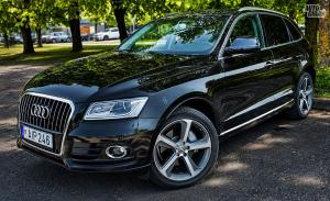 Black Audi Q5 2015 in Vilnius, with an engine capacity of 3.00 L and mileage of 337 thousand km for 12500 €, photo  on AUTOMOTO.COM.LV
