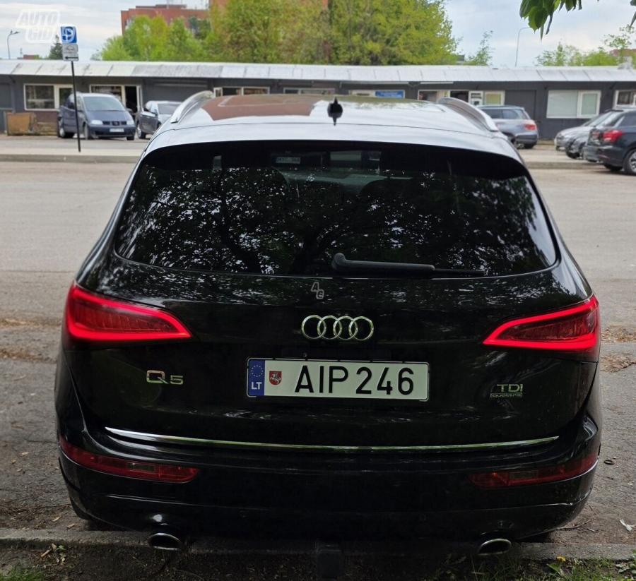 Melns Audi Q5 2015 Viļņa, ar dzinēja tilpumu 3.00 L un nobraukumu 337 tūkst. km par 12500 €, foto 7 vietnē AUTOMOTO.COM.LV