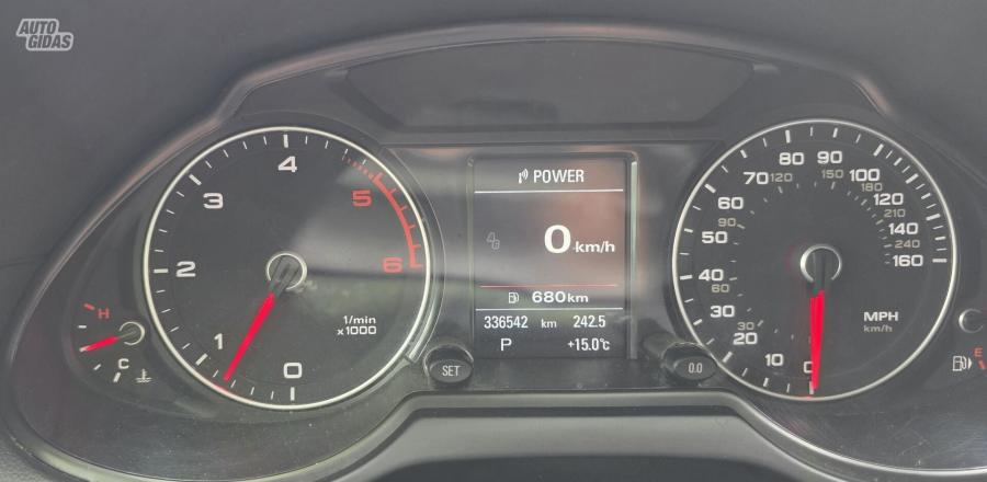 Melns Audi Q5 2015 Viļņa, ar dzinēja tilpumu 3.00 L un nobraukumu 337 tūkst. km par 12500 €, foto 11 vietnē AUTOMOTO.COM.LV