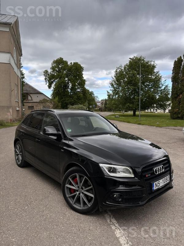 Melns Audi Q5 2015 Talsi, ar dzinēja tilpumu 3.00 L un nobraukumu 248 tūkst. km par 15950 €, foto 1 vietnē AUTOMOTO.COM.LV