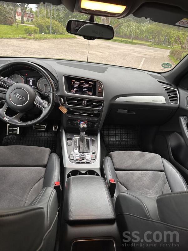 Melns Audi Q5 2015 Talsi, ar dzinēja tilpumu 3.00 L un nobraukumu 248 tūkst. km par 15950 €, foto 7 vietnē AUTOMOTO.COM.LV