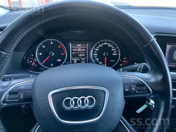 Black Audi Q5 2015 in Talsi, with an engine capacity of 2.00 L and mileage of 233 thousand km for 14500 €, photo 10 on AUTOMOTO.COM.LV