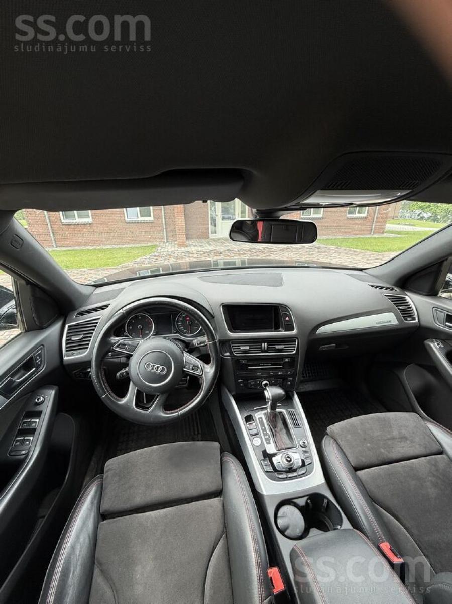 Melns Audi Q5 2015 Ogre, ar dzinēja tilpumu 3.00 L un nobraukumu 253 tūkst. km par 15500 €, foto 6 vietnē AUTOMOTO.COM.LV