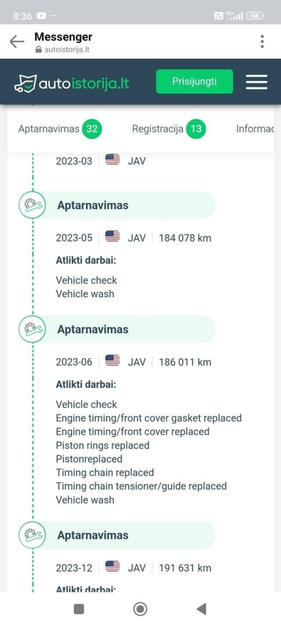Черный Ауди Ку 5 2015 в Алитус, объемом двигателя 2.00 л и пробегом 219 тыс. км за 10800 €, фото 16 на AUTOMOTO.COM.LV