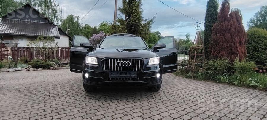 Melns Audi Q5 2015 Jelgava, ar dzinēja tilpumu 2.00 L un nobraukumu 168 tūkst. km par 13500 €, foto 1 vietnē AUTOMOTO.COM.LV