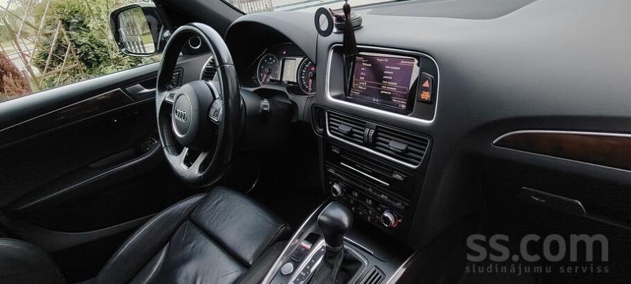 Melns Audi Q5 2015 Jelgava, ar dzinēja tilpumu 2.00 L un nobraukumu 168 tūkst. km par 13500 €, foto 3 vietnē AUTOMOTO.COM.LV