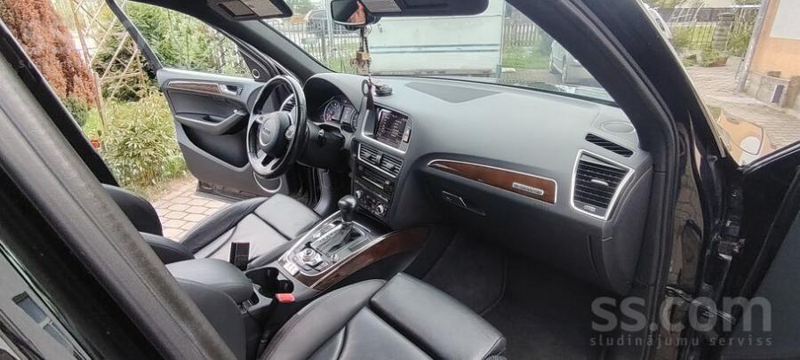 Melns Audi Q5 2015 Jelgava, ar dzinēja tilpumu 2.00 L un nobraukumu 168 tūkst. km par 13500 €, foto 7 vietnē AUTOMOTO.COM.LV