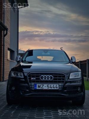 Melns Audi Q5 2015 Rīga, ar dzinēja tilpumu 3.00 L un nobraukumu 250 tūkst. km par 16200 €, foto  vietnē AUTOMOTO.COM.LV