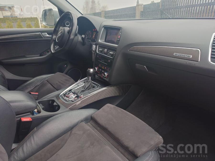 Черный Ауди Ку 5 2015 в Рига, объемом двигателя 3.00 л и пробегом 250 тыс. км за 16200 €, фото 8 на AUTOMOTO.COM.LV