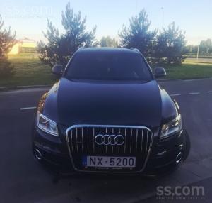 Melns Audi Q5 2015 Ogre, ar dzinēja tilpumu 3.00 L un nobraukumu 244 tūkst. km par 12950 €, foto  vietnē AUTOMOTO.COM.LV
