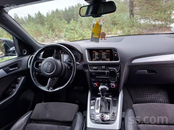 Black Audi Q5 2015 in Ogre, with an engine capacity of 3.00 L and mileage of 244 thousand km for 12950 €, photo 6 on AUTOMOTO.COM.LV