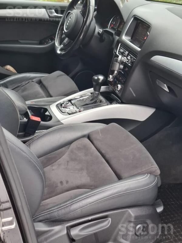 Black Audi Q5 2015 in Ogre, with an engine capacity of 3.00 L and mileage of 244 thousand km for 12950 €, photo 9 on AUTOMOTO.COM.LV