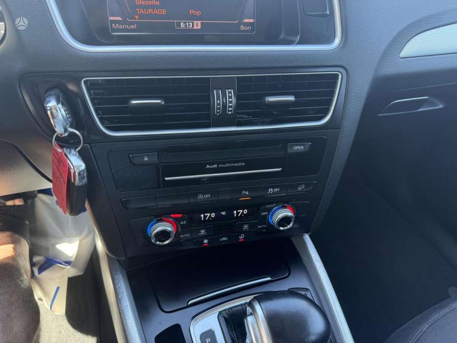 Melns Audi Q5 2015 Tauragė, ar dzinēja tilpumu 1.97 L un nobraukumu 289 tūkst. km par 10500 €, foto 15 vietnē AUTOMOTO.COM.LV
