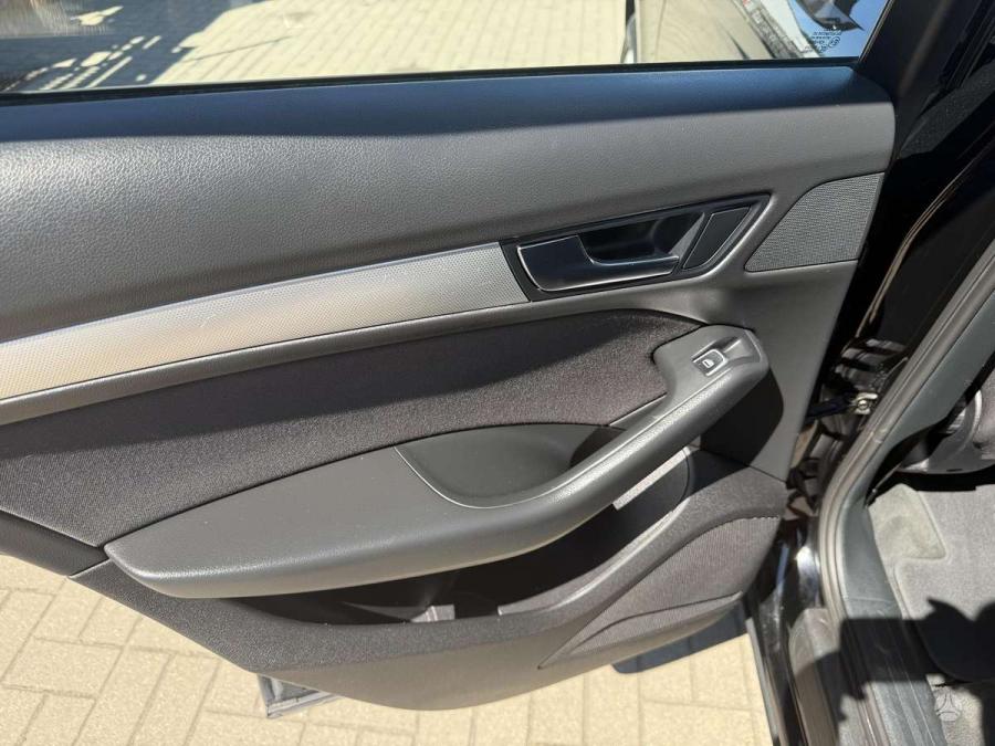 Melns Audi Q5 2015 Tauragė, ar dzinēja tilpumu 1.97 L un nobraukumu 289 tūkst. km par 10500 €, foto 17 vietnē AUTOMOTO.COM.LV