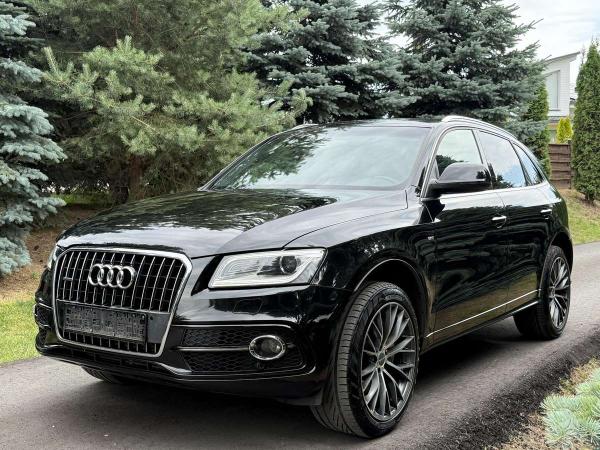 Black Audi Q5 2015 in Utena, with an engine capacity of 2.97 L and mileage of 270 thousand km for 13650 €, photo 1 on AUTOMOTO.COM.LV