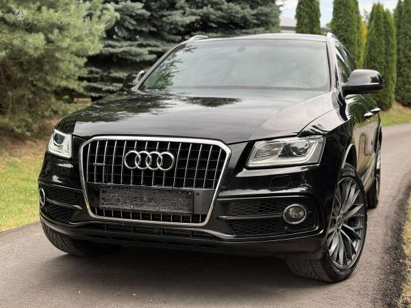 Black Audi Q5 2015 in Utena, with an engine capacity of 2.97 L and mileage of 270 thousand km for 13650 €, photo 8 on AUTOMOTO.COM.LV