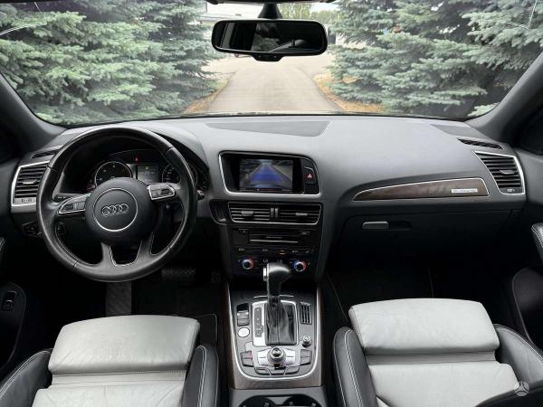 Black Audi Q5 2015 in Utena, with an engine capacity of 2.97 L and mileage of 270 thousand km for 13650 €, photo 10 on AUTOMOTO.COM.LV