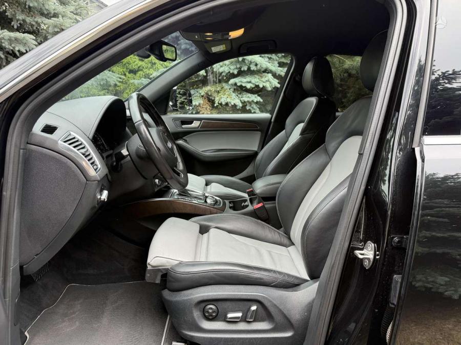 Черный Ауди Ку 5 2015 в Утена, объемом двигателя 2.97 л и пробегом 270 тыс. км за 13650 €, фото 14 на AUTOMOTO.COM.LV