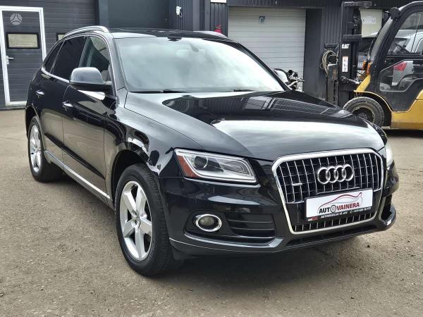 Black Audi Q5 2015 in Vilnius, with an engine capacity of 1.98 L and mileage of 143 thousand km for 6900 €, photo 1 on AUTOMOTO.COM.LV