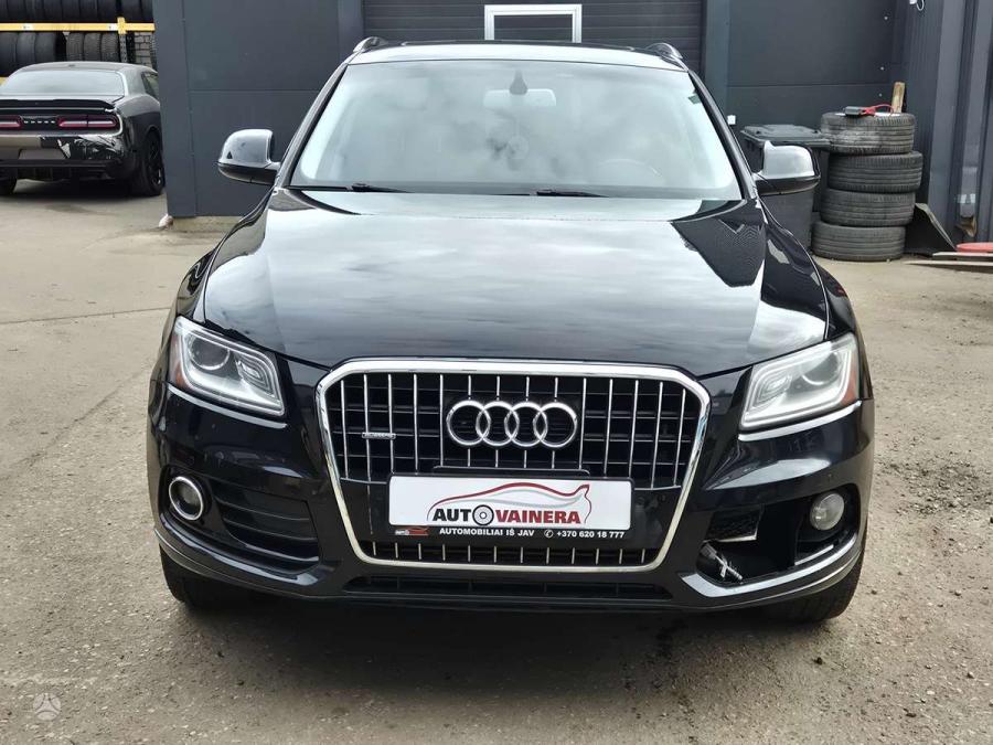 Melns Audi Q5 2015 Viļņa, ar dzinēja tilpumu 1.98 L un nobraukumu 143 tūkst. km par 6900 €, foto 3 vietnē AUTOMOTO.COM.LV