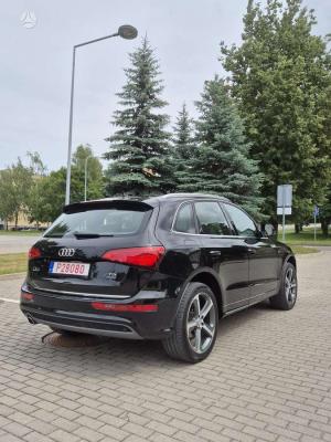 Melns Audi Q5 2015 Šauļi, ar dzinēja tilpumu 1.97 L un nobraukumu 329 tūkst. km par 12800 €, foto 6 vietnē AUTOMOTO.COM.LV