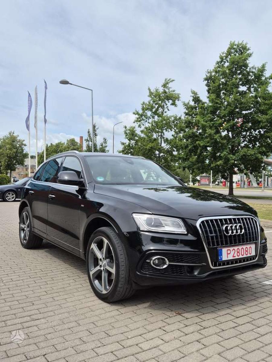 Melns Audi Q5 2015 Šauļi, ar dzinēja tilpumu 1.97 L un nobraukumu 329 tūkst. km par 12800 €, foto 8 vietnē AUTOMOTO.COM.LV