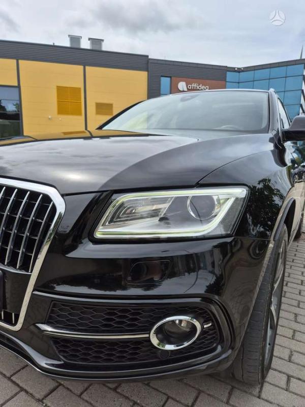Black Audi Q5 2015 in Siauliai, with an engine capacity of 1.97 L and mileage of 329 thousand km for 12800 €, photo 10 on AUTOMOTO.COM.LV