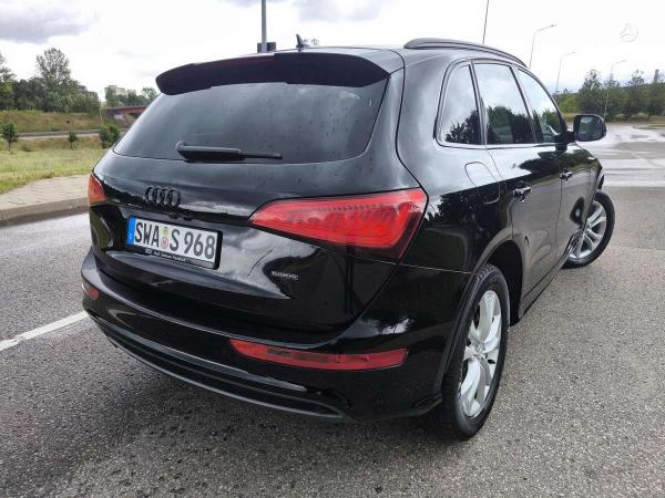 Black Audi Q5 2015 in Vilnius, with an engine capacity of 1.97 L and mileage of 210 thousand km for 12800 €, photo 5 on AUTOMOTO.COM.LV