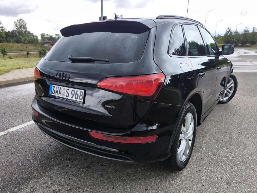 Melns Audi Q5 2015 Viļņa, ar dzinēja tilpumu 1.97 L un nobraukumu 210 tūkst. km par 12800 €, foto 6 vietnē AUTOMOTO.COM.LV