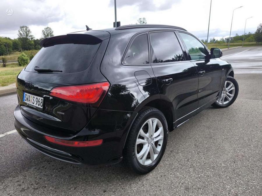 Melns Audi Q5 2015 Viļņa, ar dzinēja tilpumu 1.97 L un nobraukumu 210 tūkst. km par 12800 €, foto 7 vietnē AUTOMOTO.COM.LV