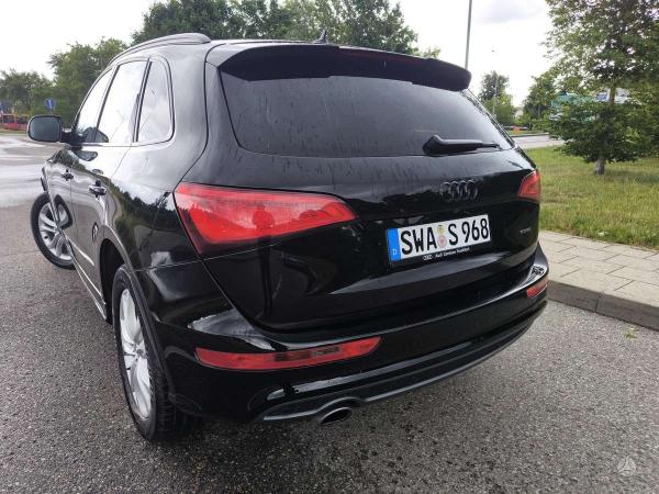 Black Audi Q5 2015 in Vilnius, with an engine capacity of 1.97 L and mileage of 210 thousand km for 12800 €, photo 8 on AUTOMOTO.COM.LV