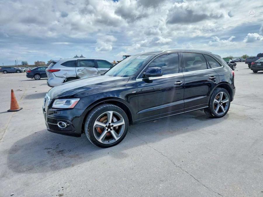 Black Audi Q5 2015 in Vilnius, with an engine capacity of 3.00 L and mileage of 156 thousand km for 6900 €, photo 6 on AUTOMOTO.COM.LV