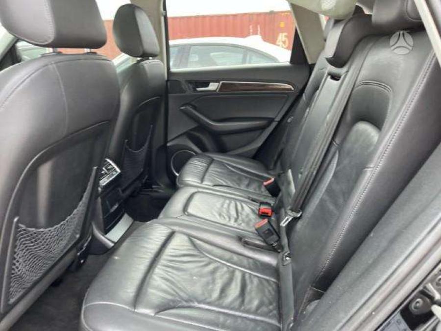 Black Audi Q5 2015 in Vilnius, with an engine capacity of 3.00 L and mileage of 156 thousand km for 6900 €, photo 22 on AUTOMOTO.COM.LV